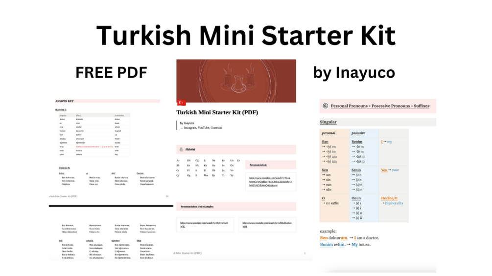 Turkish Mini Starter Kit PDF