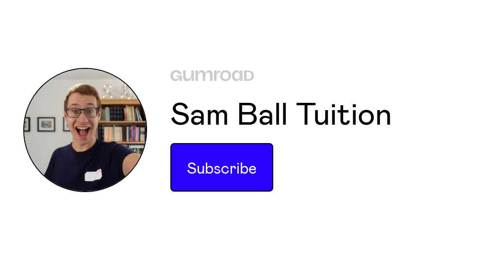 Sam Ball Tuition
