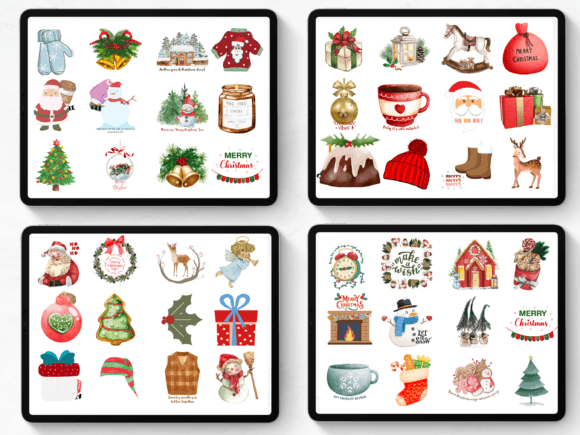 Christmas Digital Stickers