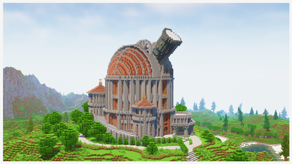 Steampunk Observatory [MC Version 1.19.4 & Above]