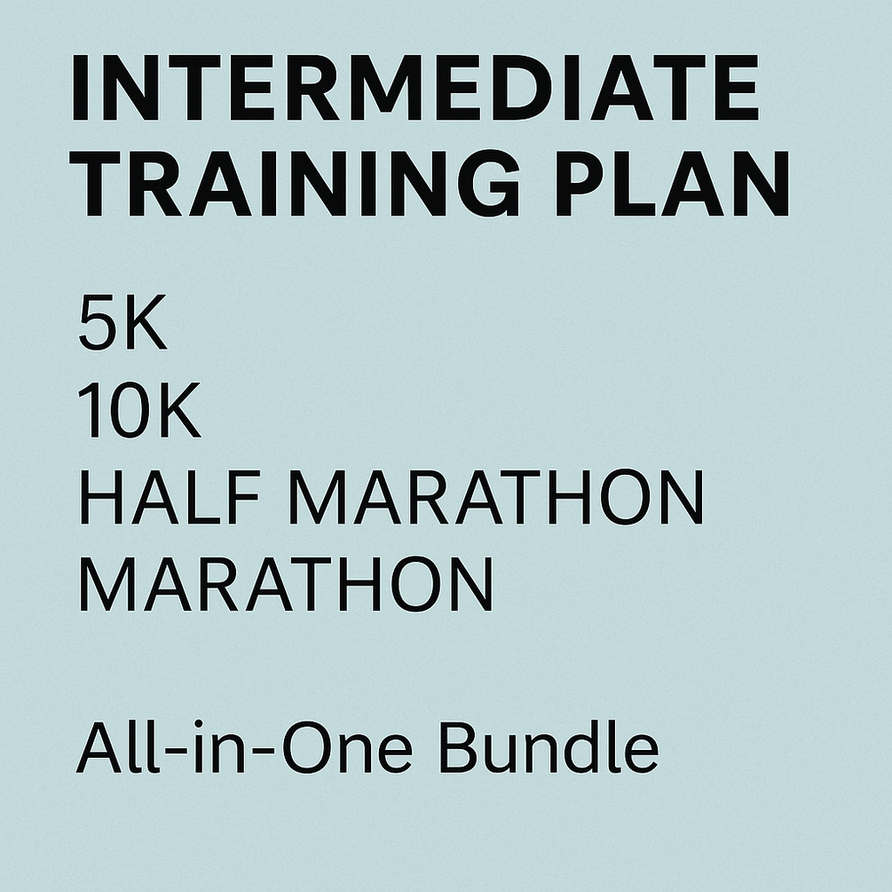 Intermediate Training Plan Bundle