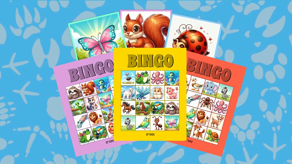 Animal Bingo | English - Español - Français