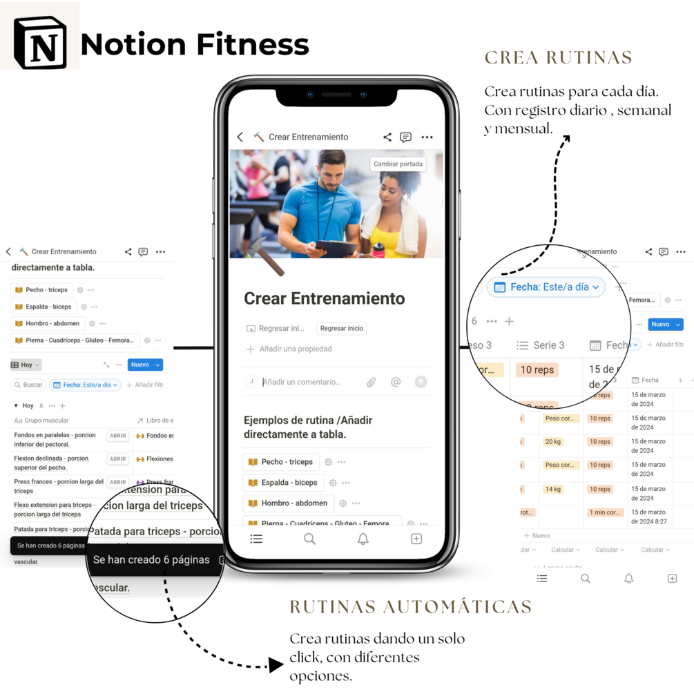 Planeador Fitness. Plan de entrenamiento guiado.