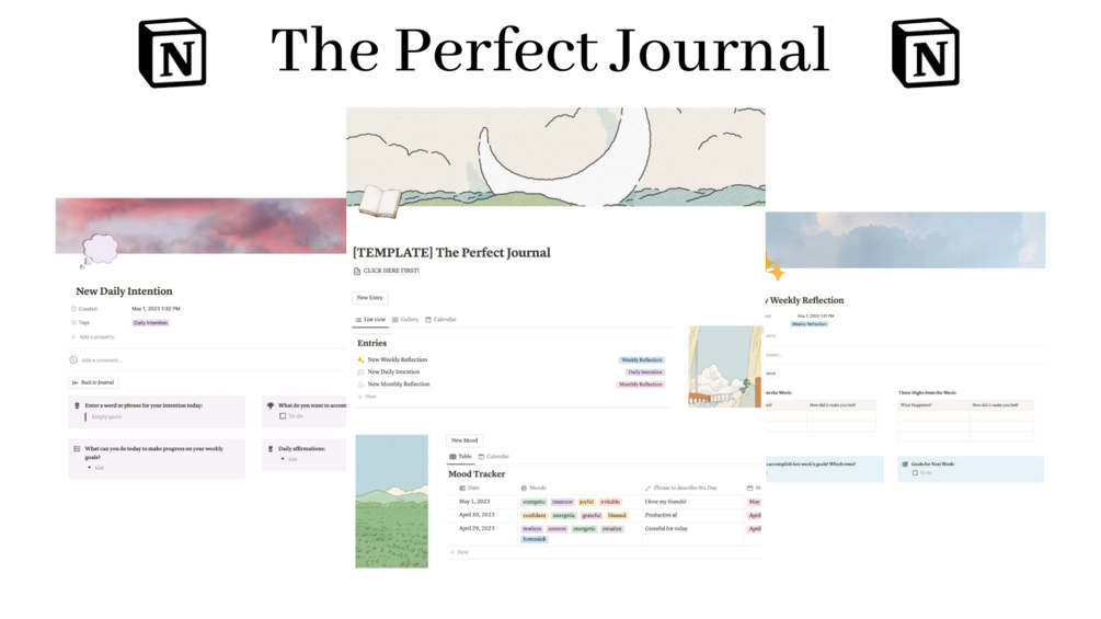 Notion Template: The Perfect Journal