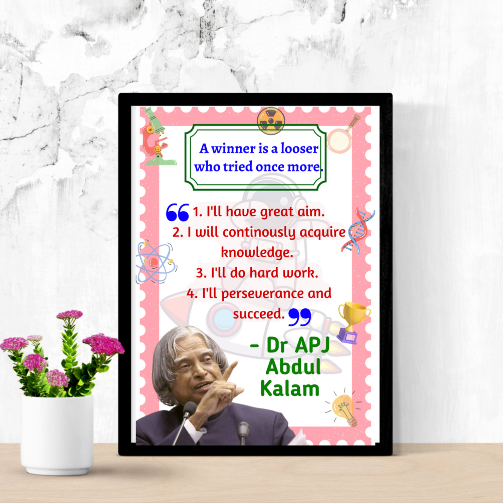 Dr. APJ ABDUL KALAM POSTER