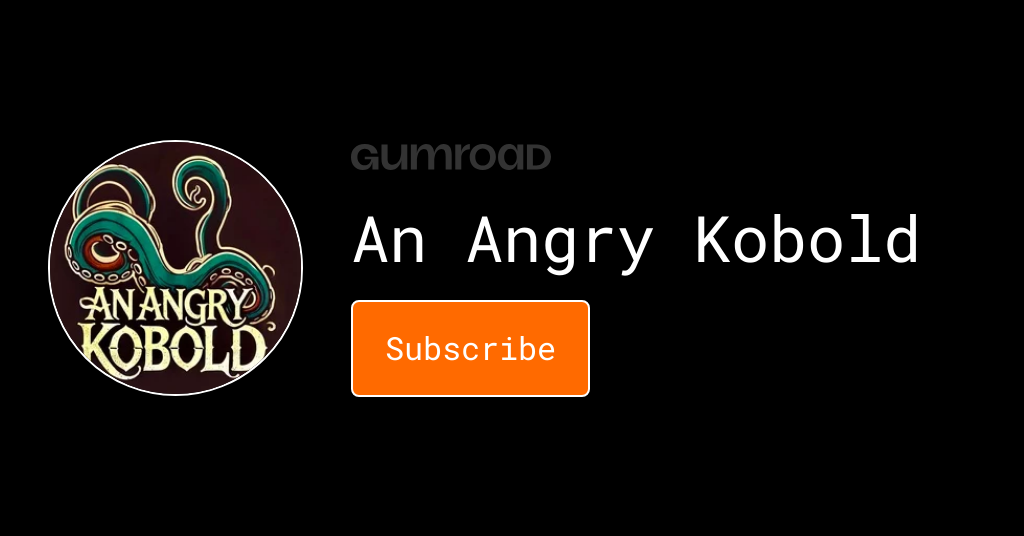 An Angry Kobold