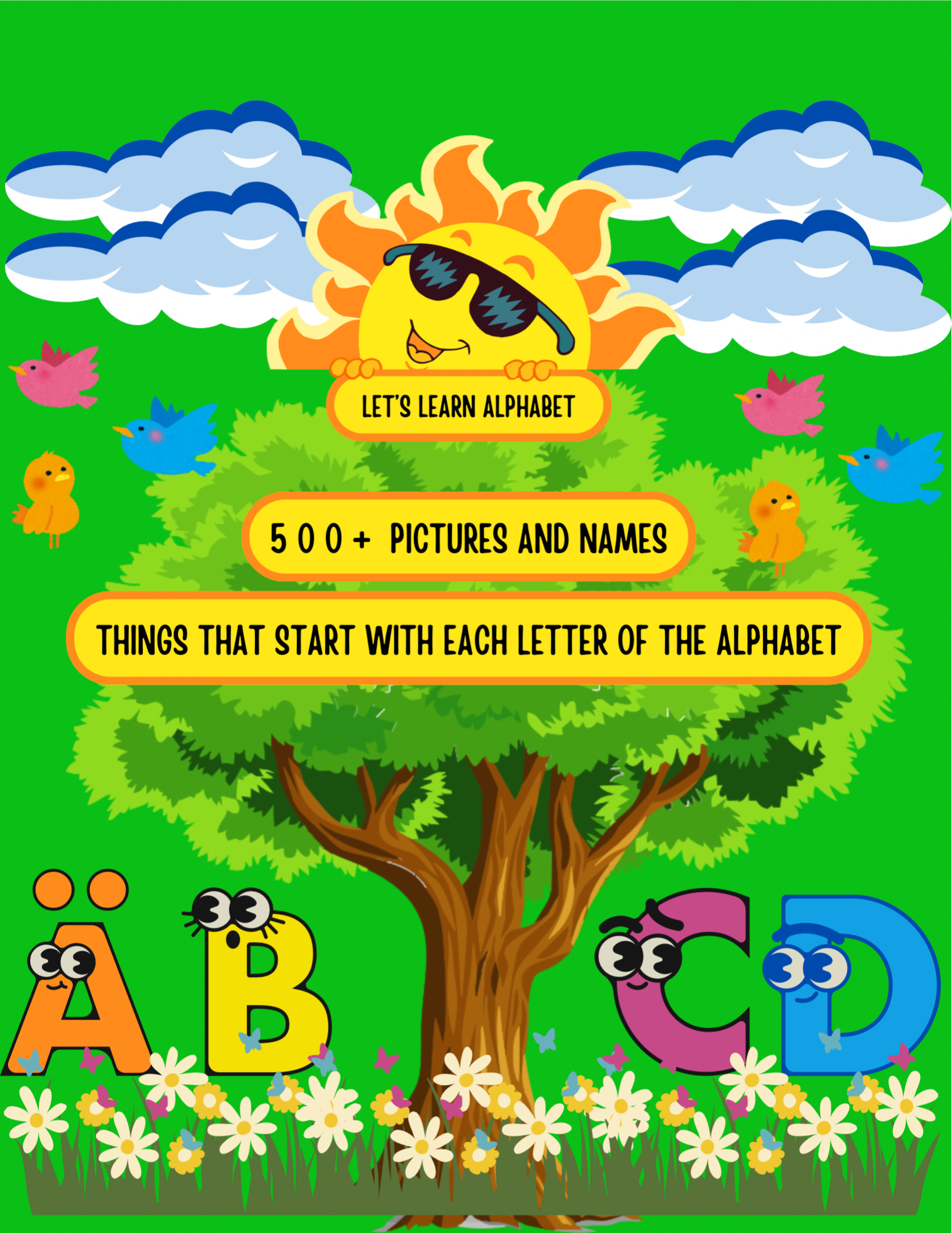 BUNDLE - 3 IN 1 LET'S LEARN ALPHABET ( printable and editable to canva )
