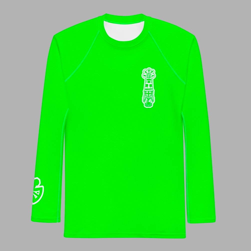 Neon Green Gombey Rash Guard