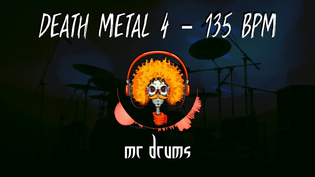 Death Metal 4 - 135 BPM | Backing Drums