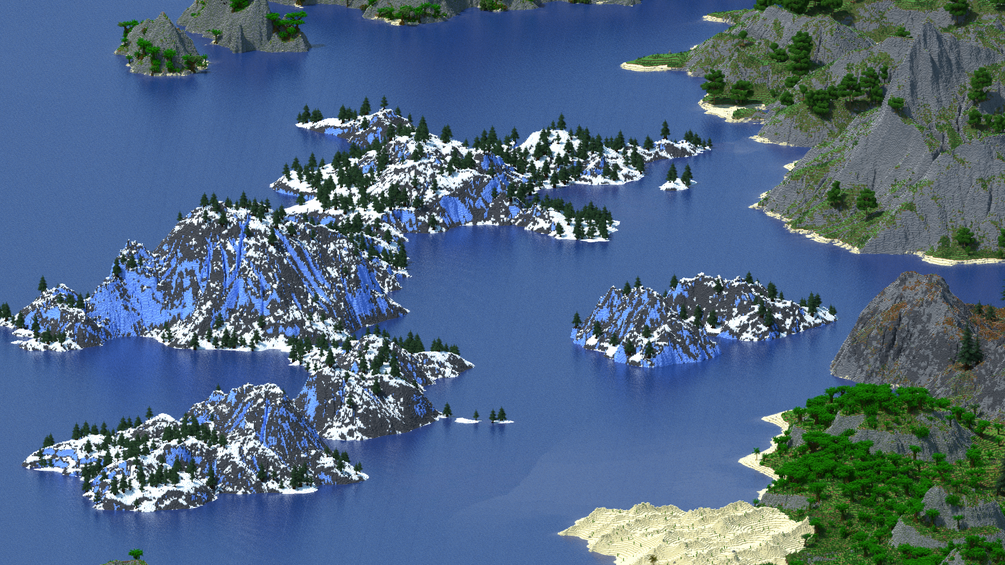 Raedania | 5000x5000 Mountain themed fantasy Minecraft map