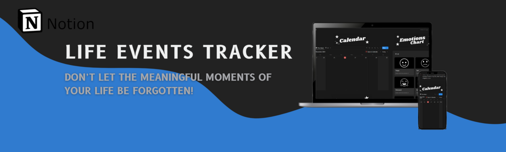 Life Tracker Notion Template