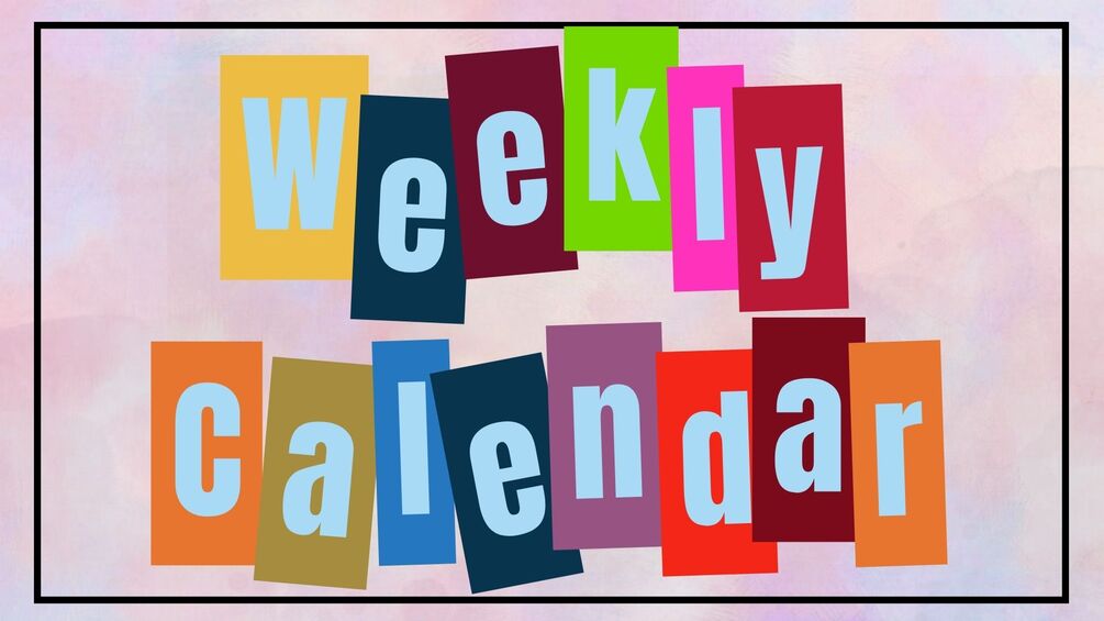 🌿 Watercolor Theme Weekly Calendar Planner