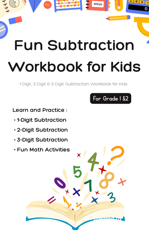Learn Subtraction Fast for Kids | 1 & 2 Digit Practice + Fun Activities ...