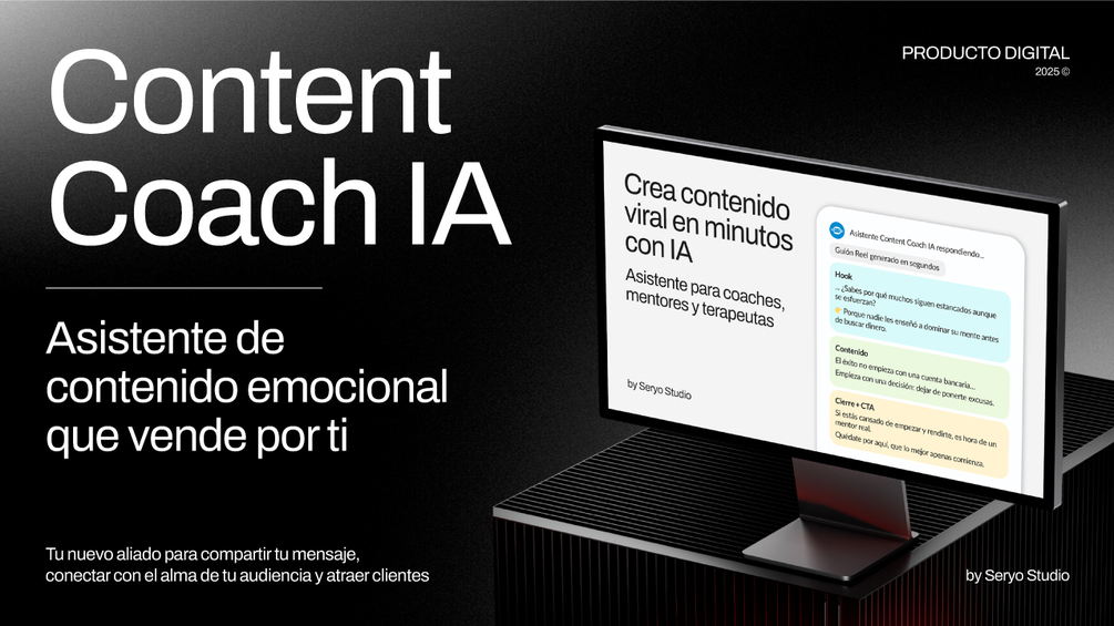 Content Coach IA – El asistente que crea contenido emocional por ti