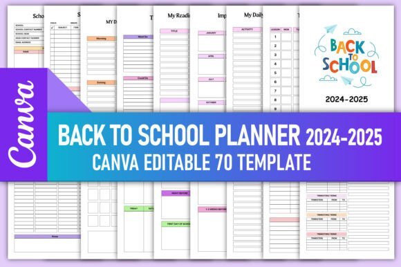Back to School Planner 2024 Canva
