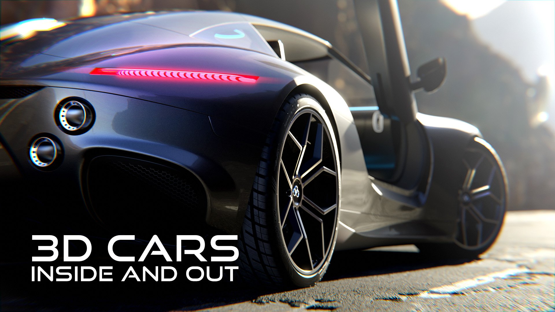 Now on Gumroad - 3D Cars: Inside and Out in Blender! - CG Masters