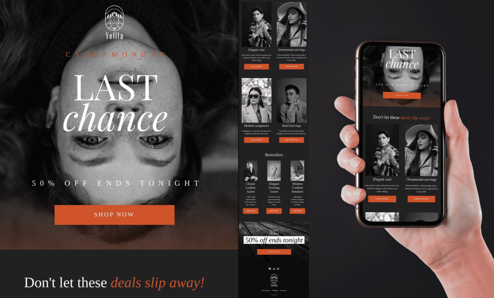 🎯 Custom eDM for Marketing Design – Eye-Catching Email Campaigns That ...