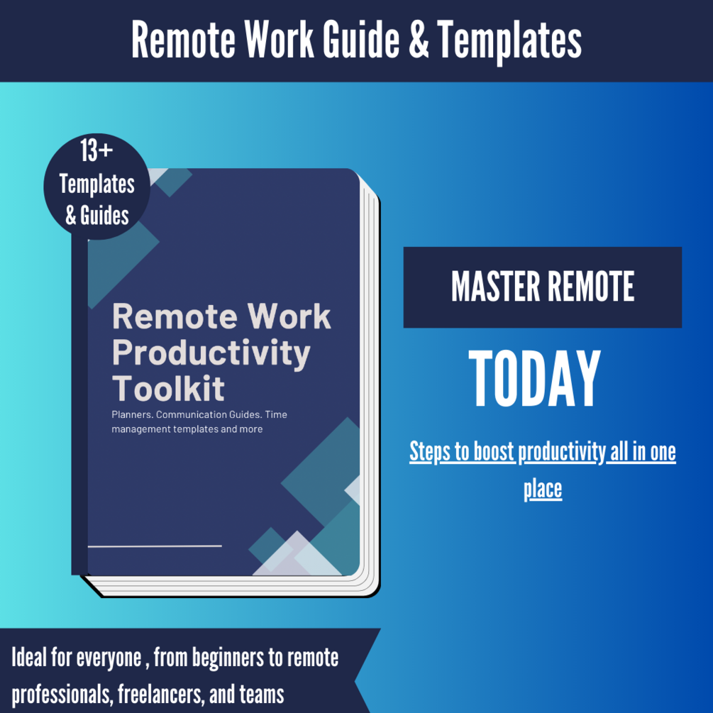 Remote Work Productivity Toolkit