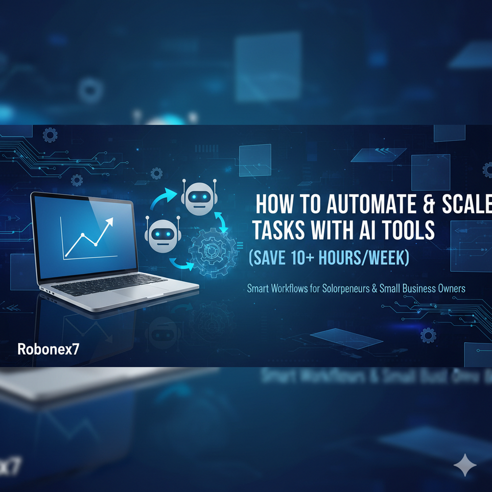 How to Automate & Scale Tasks with AI Tools (Save 10+ Hours/Week)