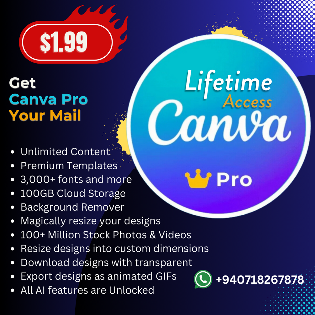 Canva Pro Lifetime (EDU)