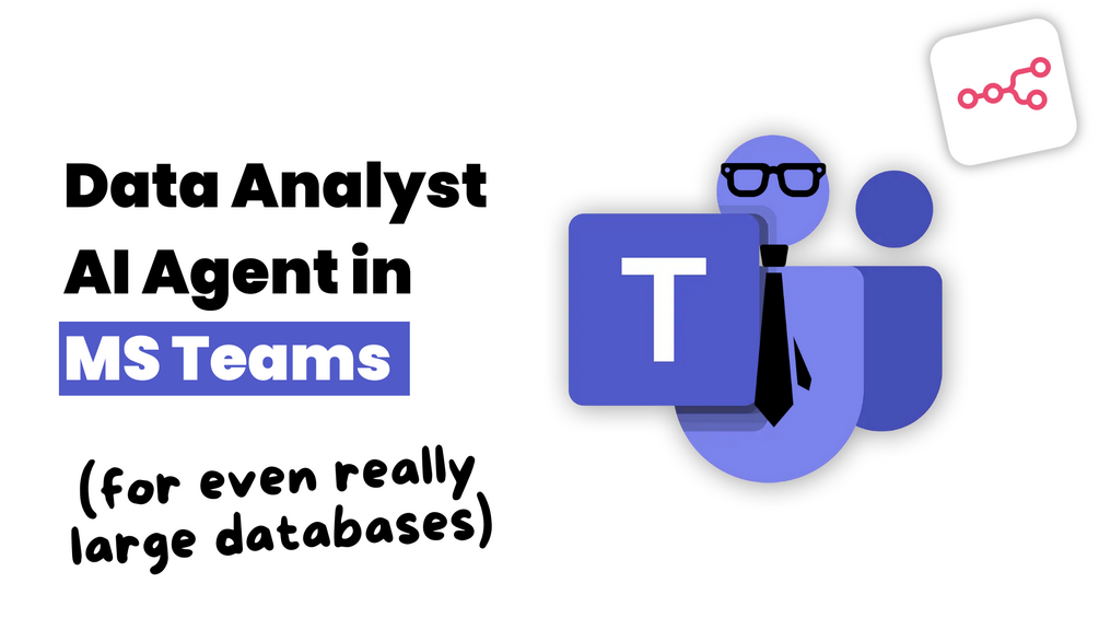 MS Teams Data Analyst Agent - N8N workflow