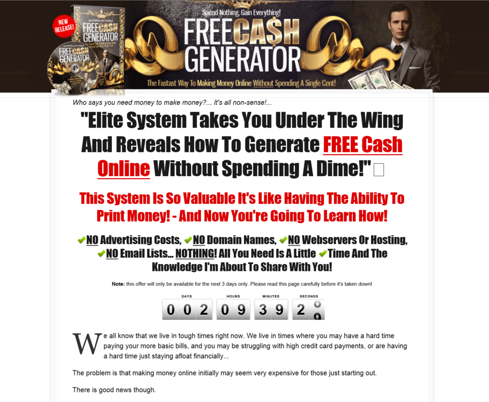 Free Cash Generator