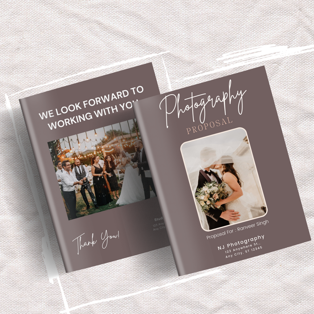 Wedding Photography Quotation Template | Pack of 6