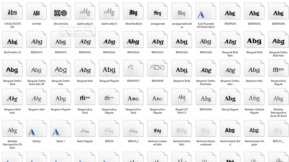 Ultimate TTF Font Collection – 13830+ Unique TrueType Fonts