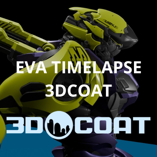 EVANGELION 3Dcoat timelapse (normal Speed) - Daniel Arcos Escobar