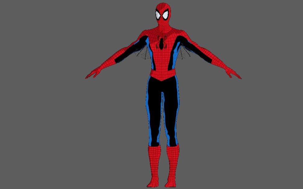 Todd Mcfarlane Spider-Man VRChat Model Unity Package (Comic style)