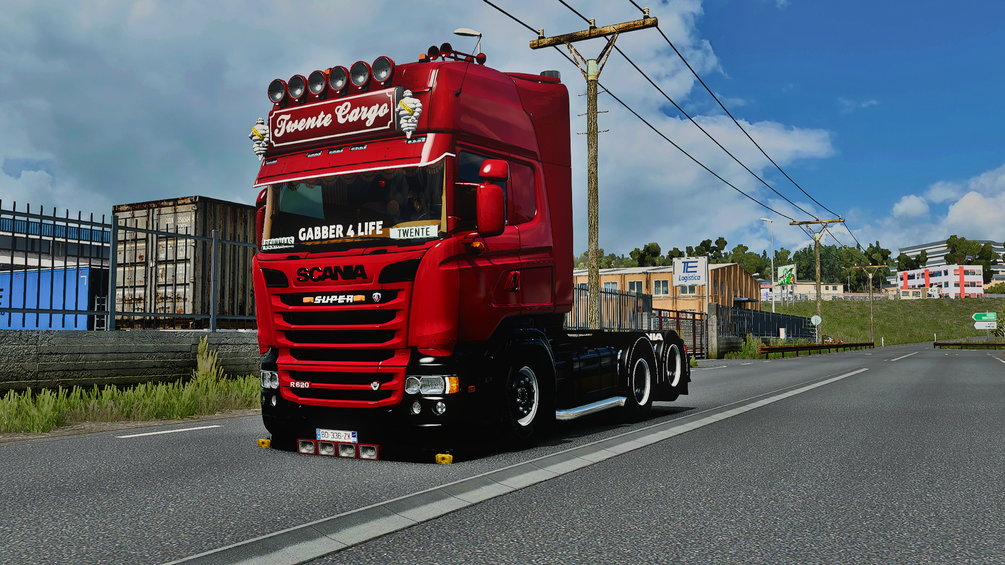 Gabber Window Sticker ( ETS2 )