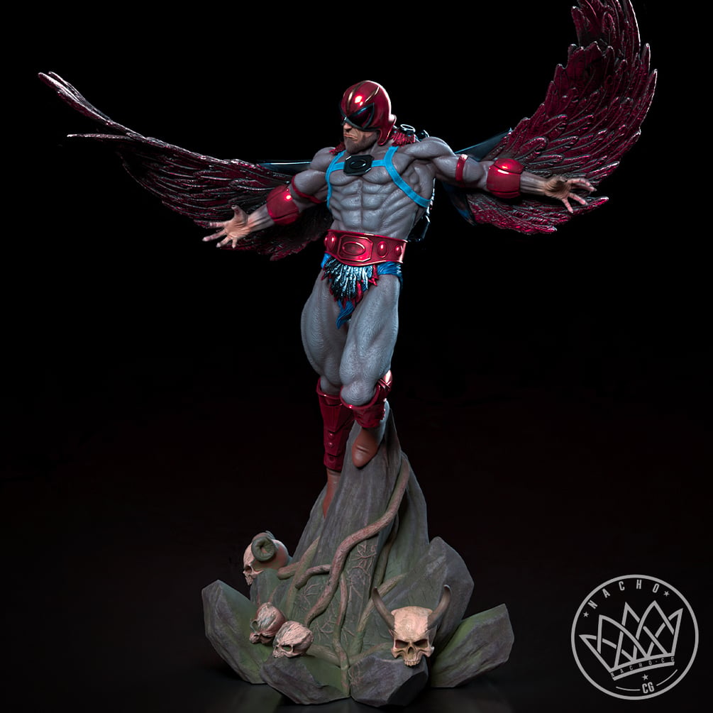Fan Art - Stratos from MOTU - Statue