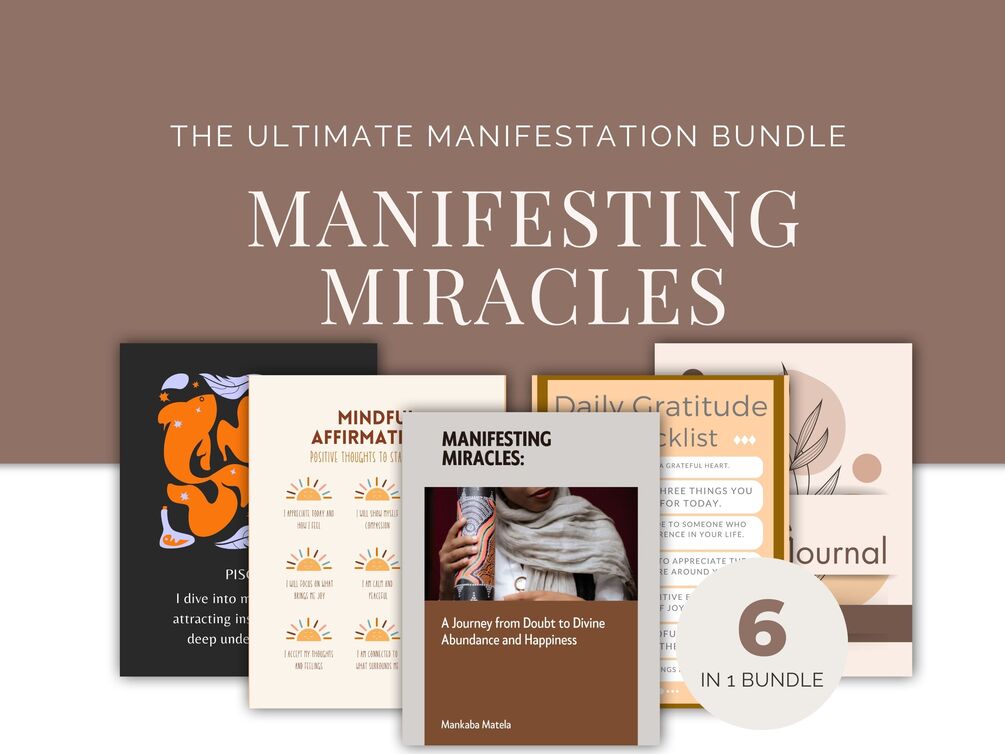 Manifesting Miracles: All you need to start your manifestation journey Bundle