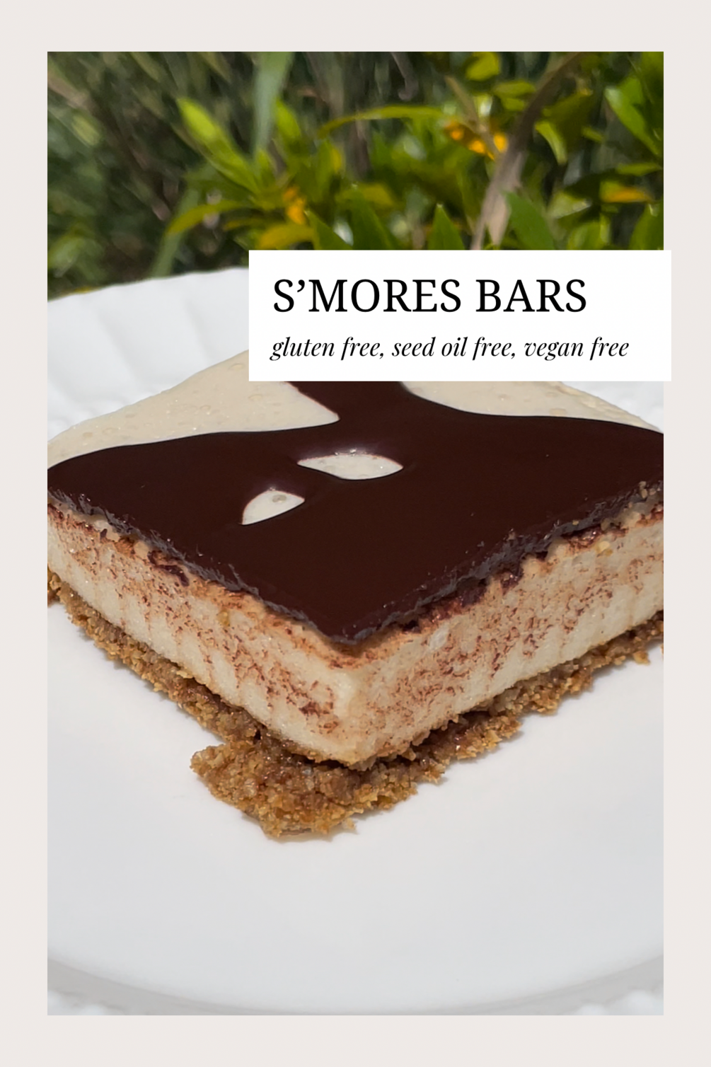 Homemade S’mores Bars