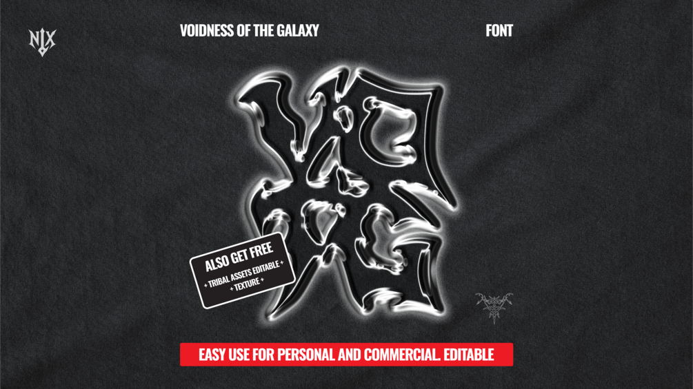 NLX.VOID - VOIDNESS OF THE GALAXY (FONT ONLY)