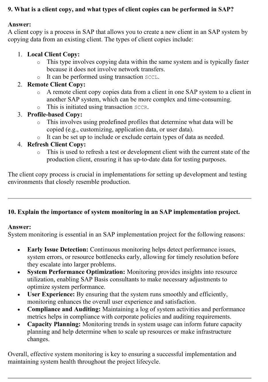 8 PDFs of ALL Types of Most Asked Interview Q&A (Scenario-Based ...