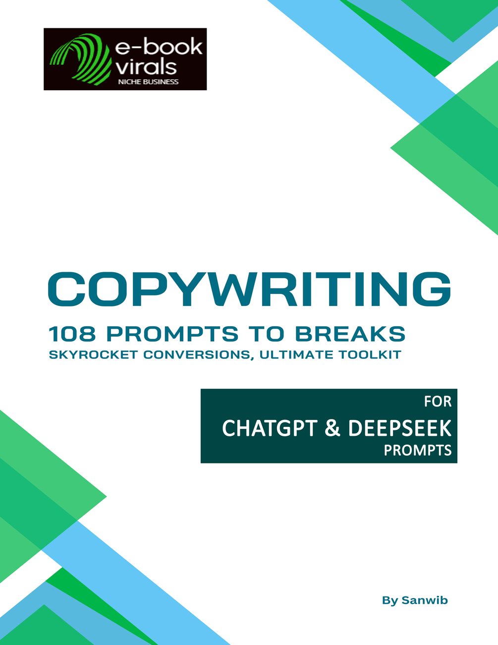 E-Book - COPYWRITING PROMPTS for CHATGPT & DEEPSEEK
