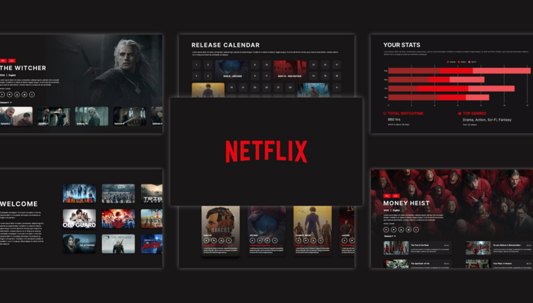 Netflix Template for PowerPoint