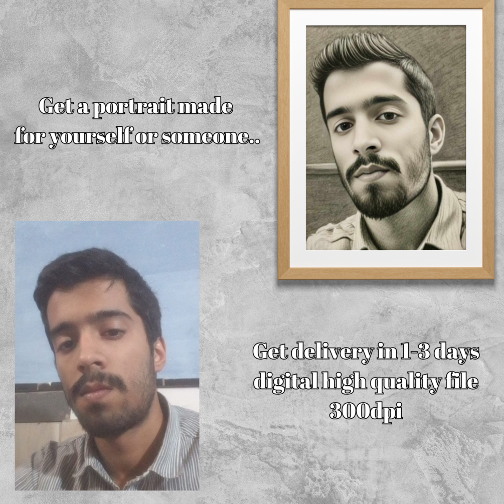 Custom Portrait form Picture