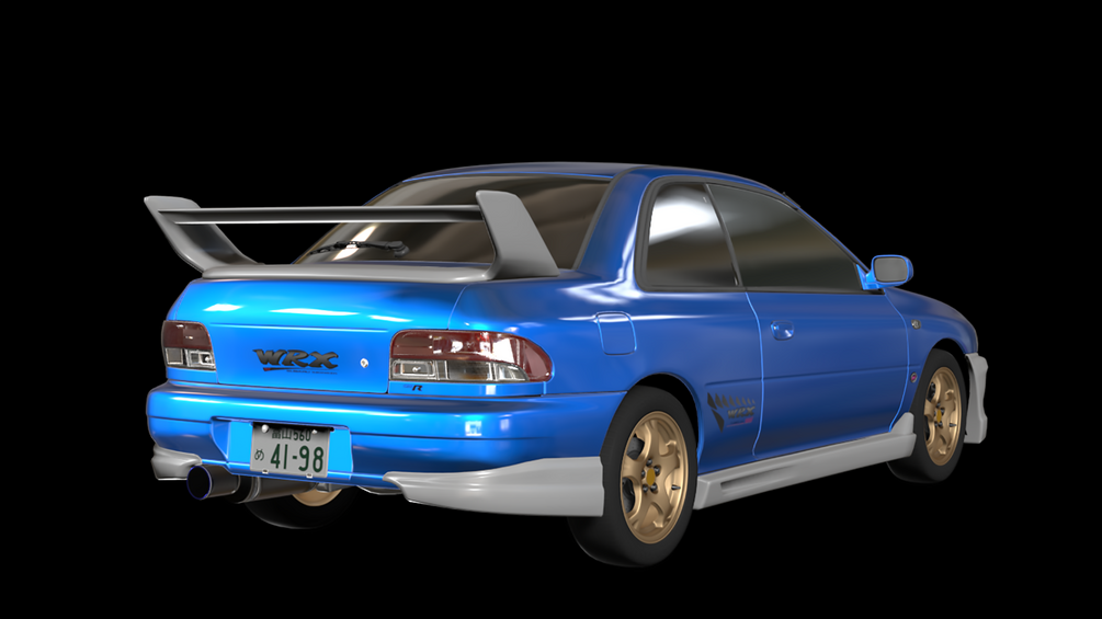 C-West Subaru Impreza GC Full Aero Kit