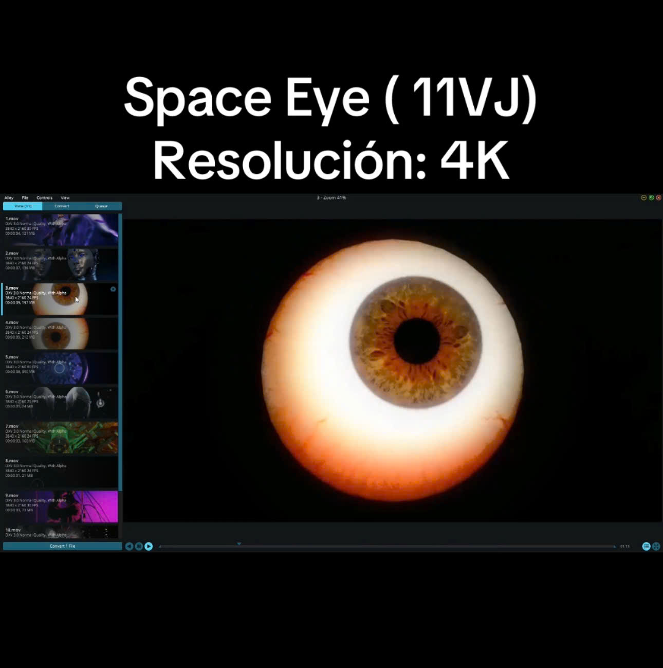 Space EYE 4K (11VJ)