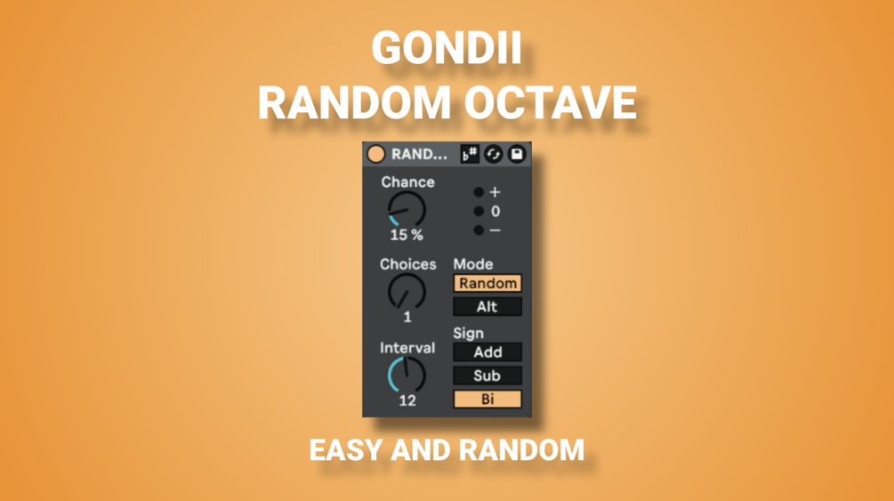 GONDII - Random Octave (Ableton Tool)