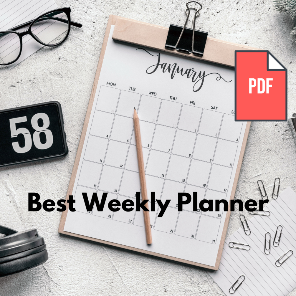 Best Weekly Planner