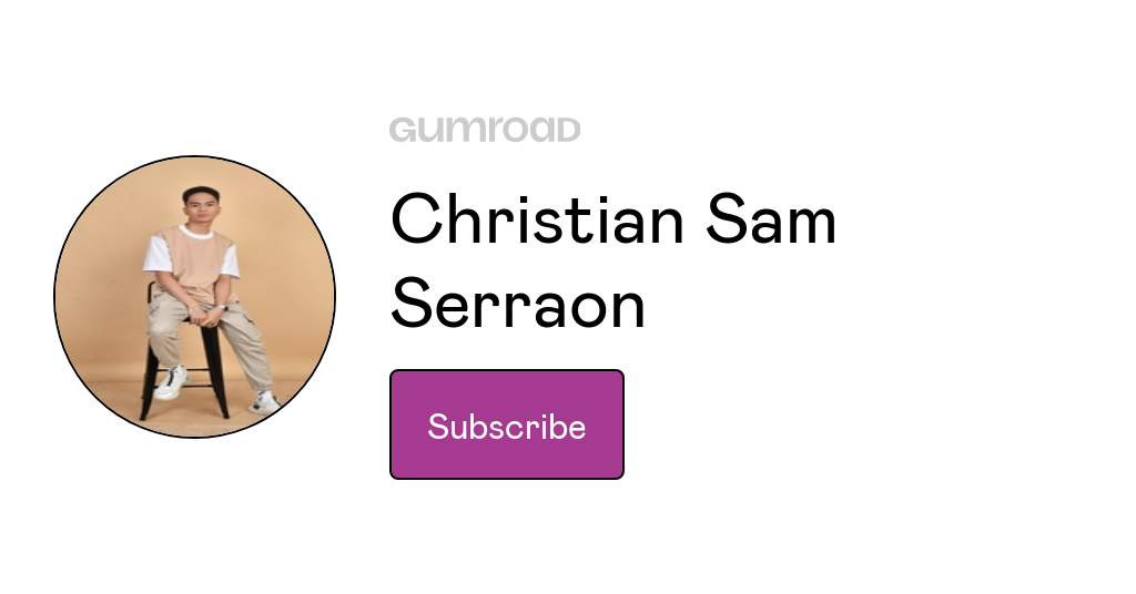 Christian Sam Serraon