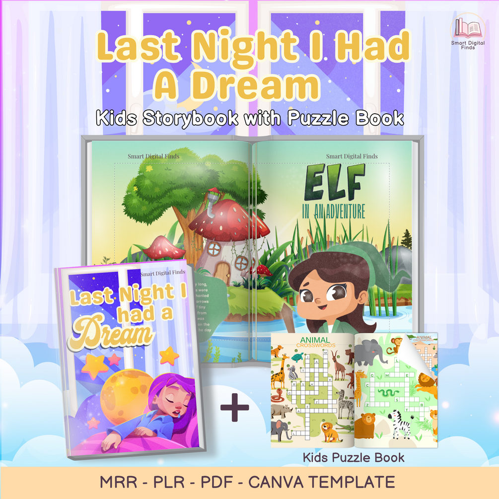 Kids Storybook: Last Night I had A Dream
