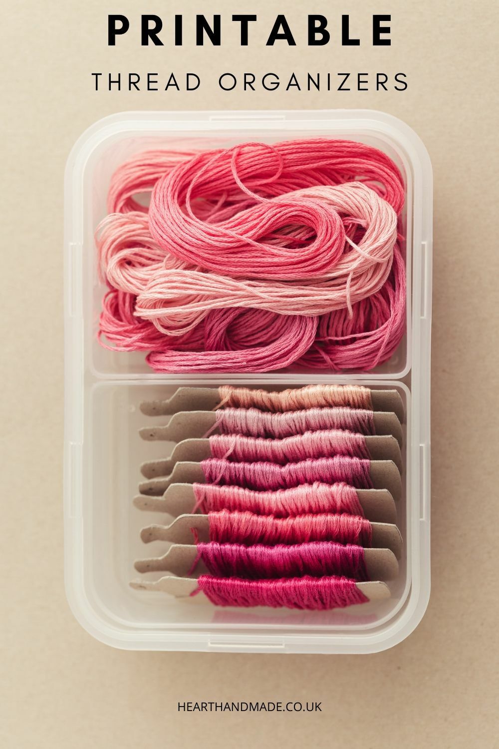 Printable Mannequin Embroidery Floss Organizers Template SVG For ...