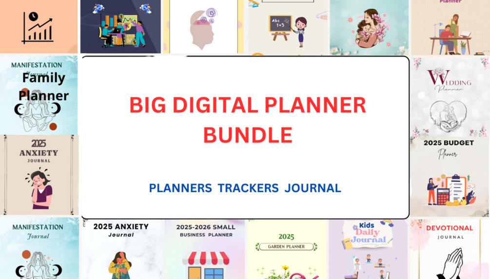 ULTIMATE DIGITAL PLANNERS BUNDLE