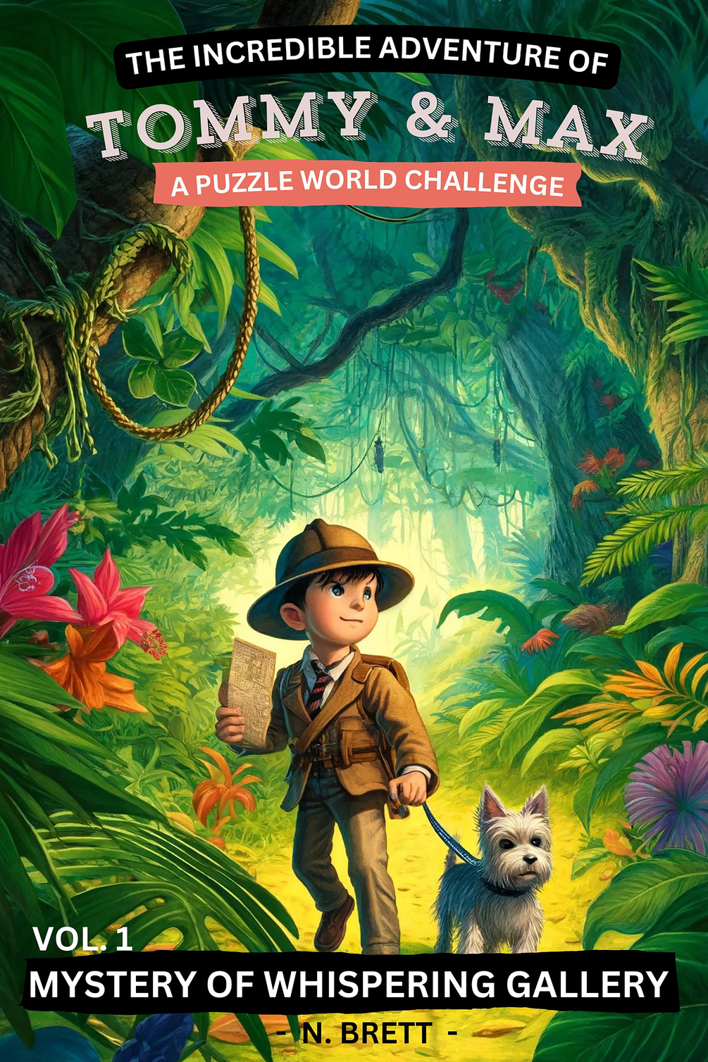 The Incredible Adventure of Tommy and Max: A Puzzle World Challenge