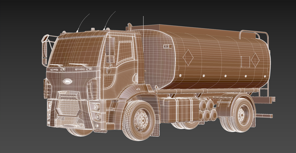 Ford Trucks 1833 DC Cistern