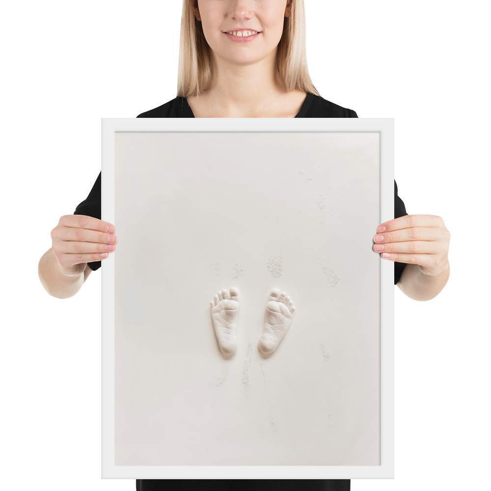 Baby Footsteps Digital Wall Art Print